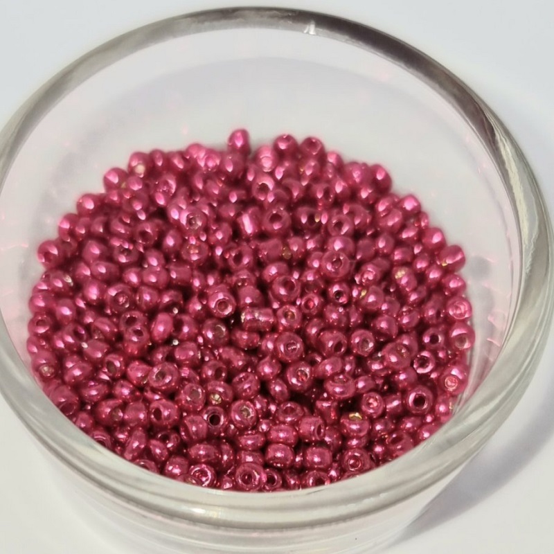 Perlice sitne metalik rozo crvene