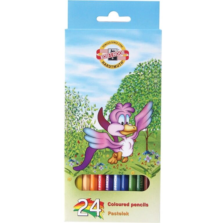 Drvene bojice duge Birds K-I-N 24 komada